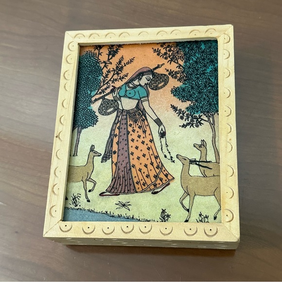 Storage & Organization | India Handmade Wooden Slide Top Keepsake Box ...